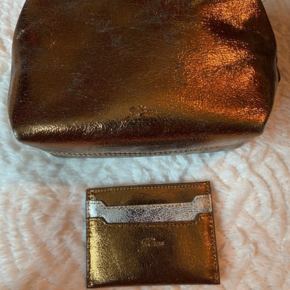 J. Crew | Bags | Nwt Jcrew Bronze Credit Card Case | Poshmark